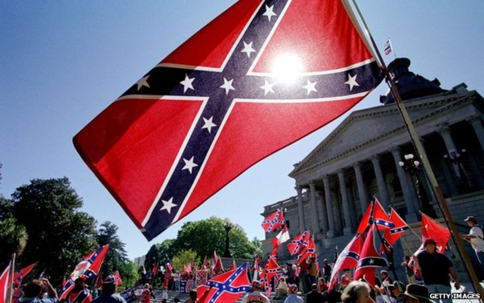 Potent and provocative symbol of the flag - BBC News