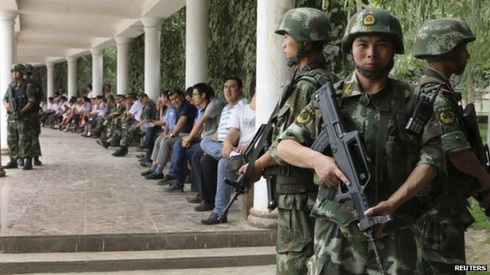 China's Xinjiang to hire 3,000 ex-soldiers as guards - BBC News