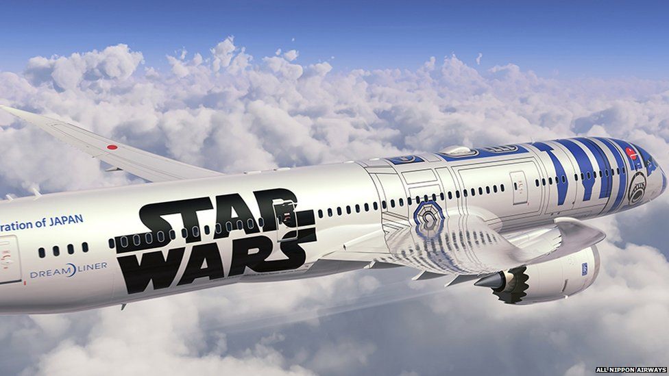 Star Wars plane being launched by All Nippon Airways later this year ...