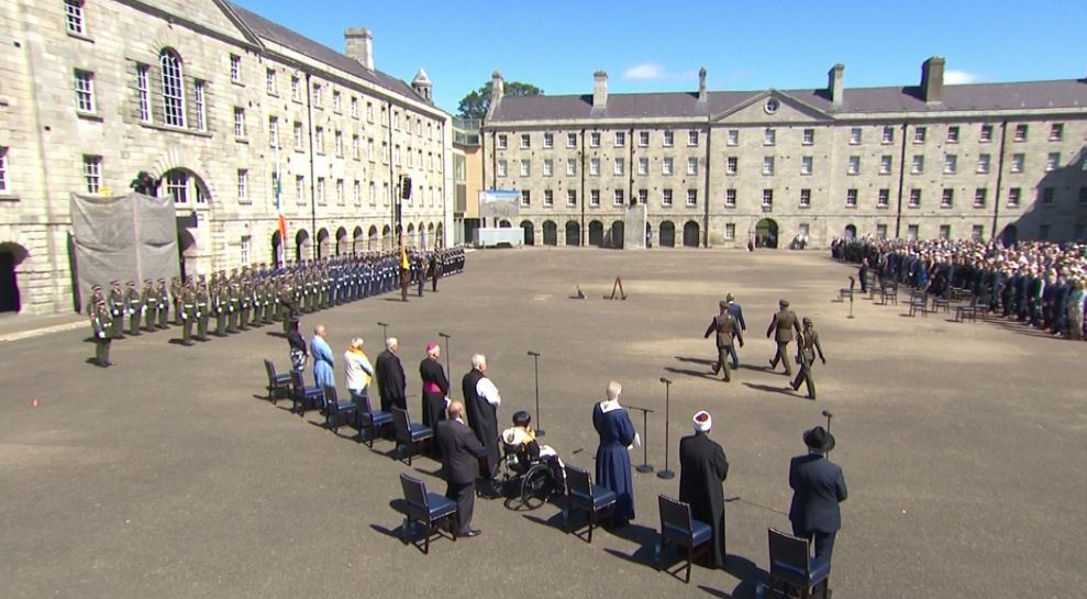 National Day of Commemoration events held in Republic of Ireland - BBC News