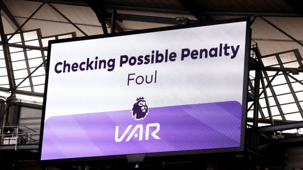 VAR trial of two tennis-style reviews per match in new system - BBC Sport