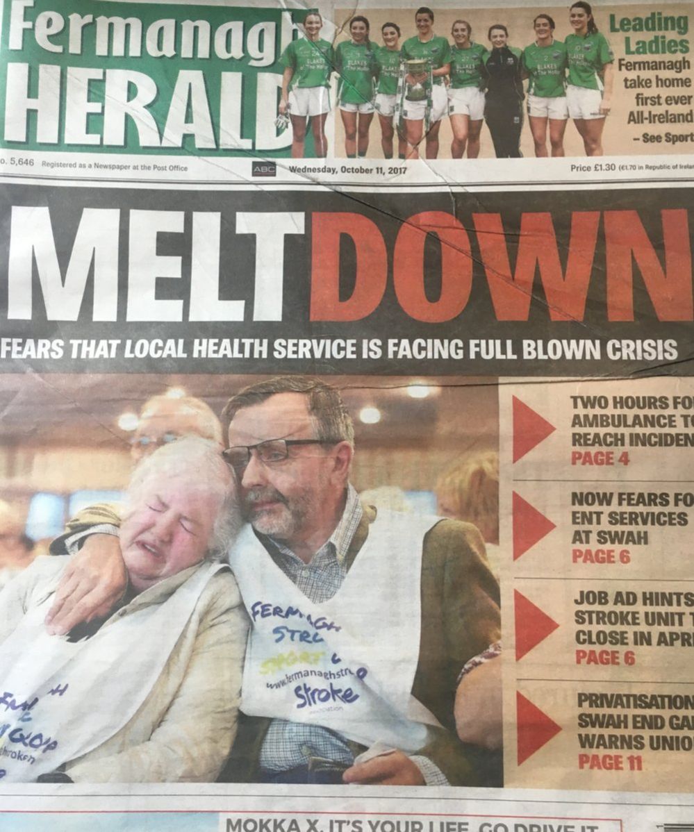 Weekly papers: 'Devil's buttermilk' and butt ballot bin - BBC News