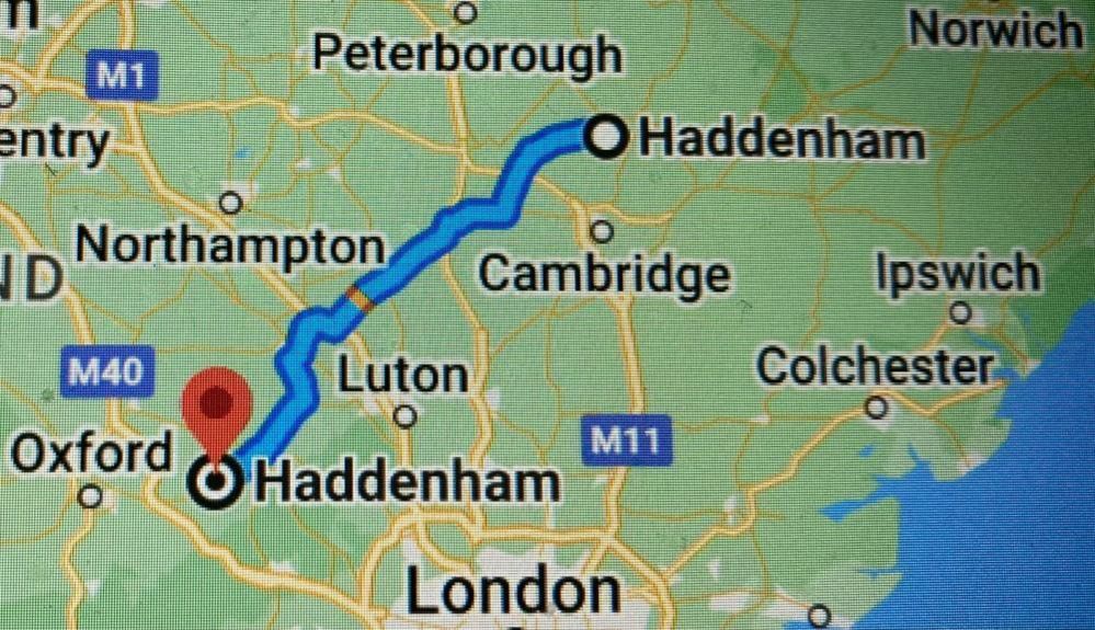 Walkers complete 90-mile (145km) Haddenham to Haddenham trek - BBC News