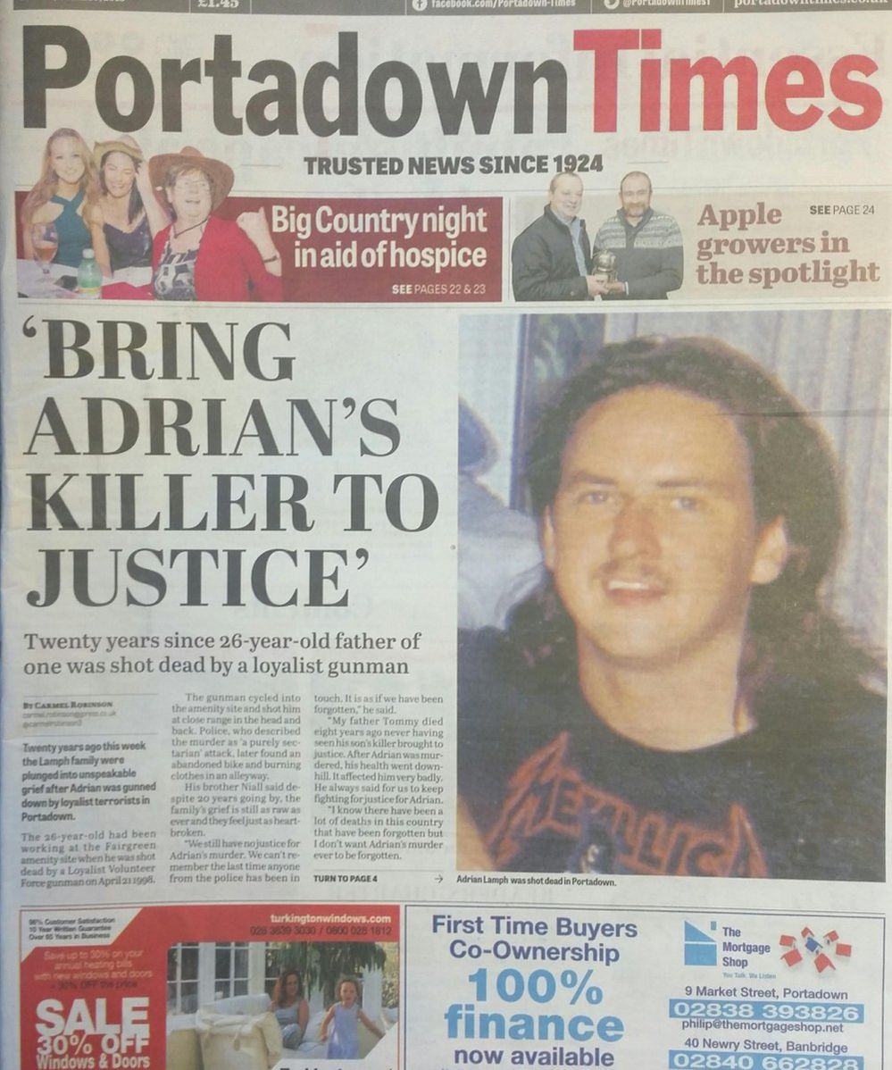 Weekly paper review: LVF murder appeal and train crash anniversary ...