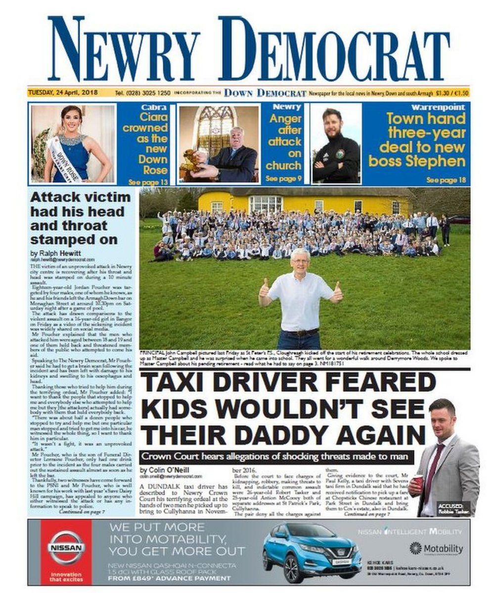 NI weekly paper review: Escape artist trapped in red tape - BBC News