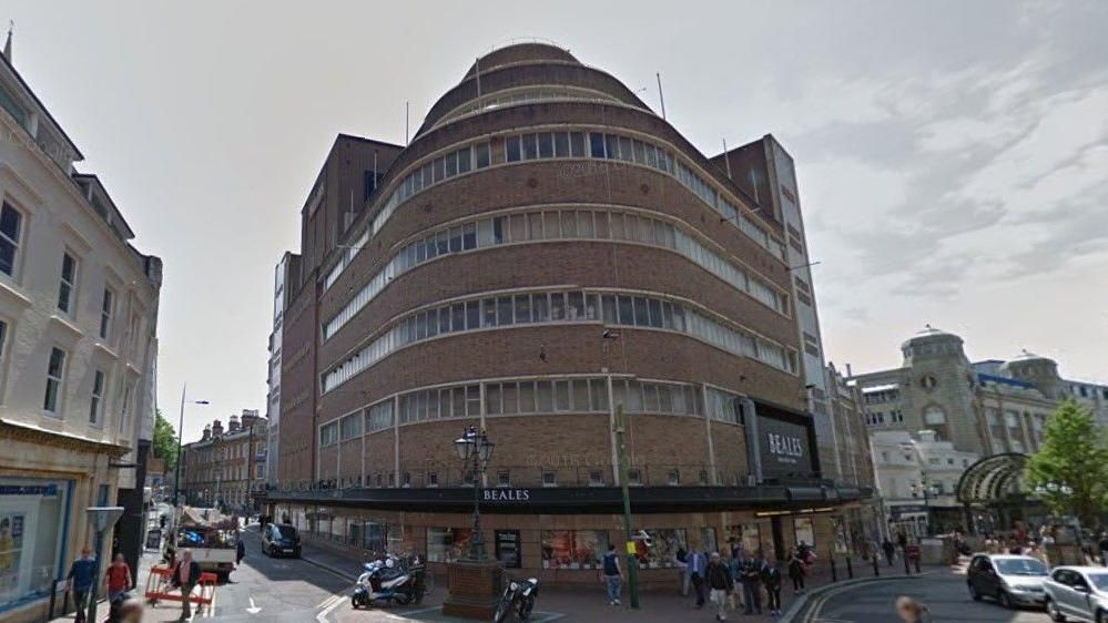 Bournemouth: Approval recommended for 'iconic' Beales building - BBC News