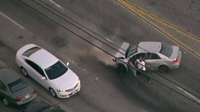 Persecución Policial De Película En Los Ángeles Bbc Mundo