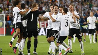 Germany 1-1 Italy (6-5 on pens) - BBC Sport