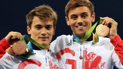 Rio Olympics 2016: Tom Daley and Dan Goodfellow win synchro 10m ...