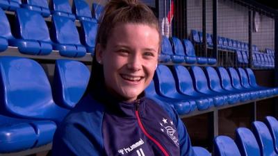 Megan Bell: NI teenager on 'brilliant' start at Rangers and meeting ...