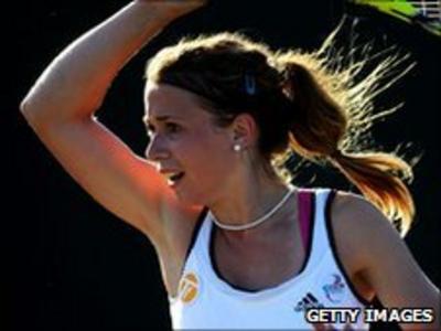 Pippa Horn unfazed by Junior Wimbledon defeat - BBC Sport