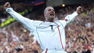 David Beckham's career in pictures - BBC Sport