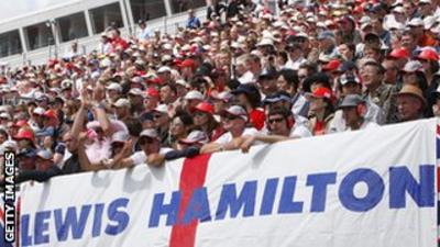 Lewis Hamilton column: Fans give me so much energy - BBC Sport