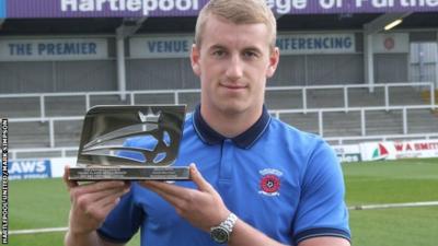 'Hard knocks' Scott Harrison on upward path at Hartlepool United - BBC ...