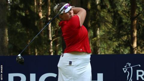 Ladies European Tour: England's Alice Hewson wins maiden title - BBC Sport