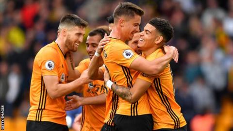 Wolves 2-0 Watford: Wolves beat Watford for first Premier League win ...