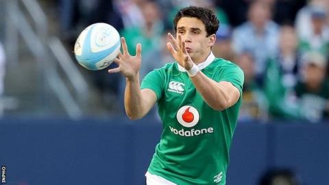 Australia v Ireland: Joey Carbery to start at fly-half - BBC Sport