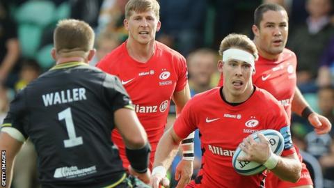 European Rugby Champions Cup: Saracens v Lyon OU - BBC Sport