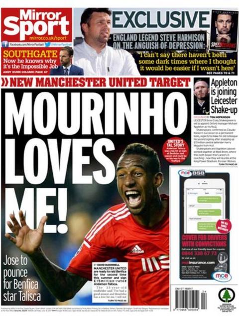 Gossip Back Pages - BBC Sport