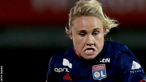 Izzy Christiansen: Everton re-sign England Lioness from Lyon - BBC Sport