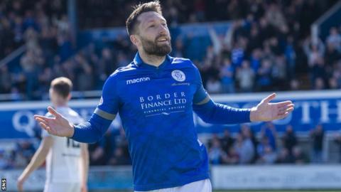 Stephen Dobbie: Queen of the South striker honoured to have broken ...