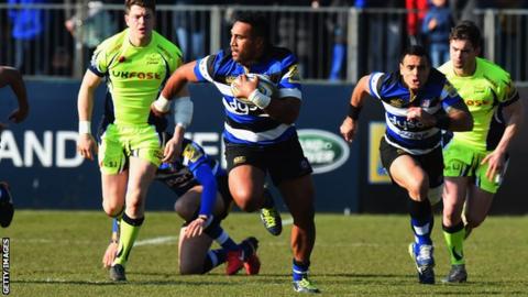 Premiership: Bath 33-32 Sale Sharks - BBC Sport