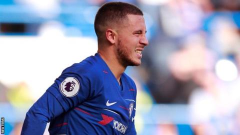 Eden Hazard: Chelsea forward out of Europa League match with back ...