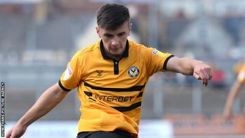 Mark Harris: Wales U21 forward hoping to earn Newport County recall ...