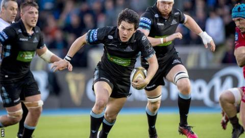 Sam Johnson: Glasgow Warriors centre released from hospital - BBC Sport