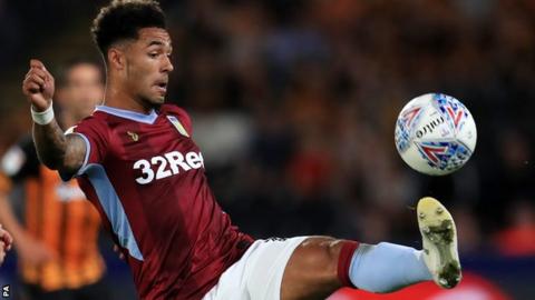 Andre Green: Portsmouth bring Aston Villa midfielder in on loan - BBC Sport