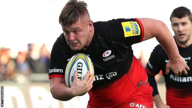 Saracens: Richard Barrington and Titi Lamositele sign new contracts ...
