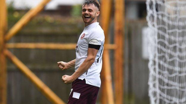 Motherwell 0-3 Hearts: Lawrence Shankland & Alan Forrest strikes secure ...