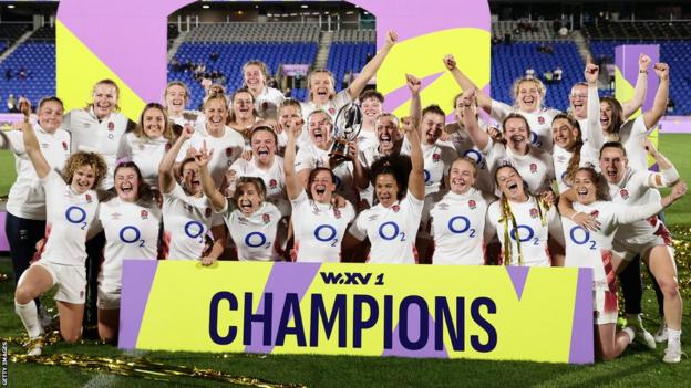 England win WXV1: Marlie Packer and Louis Deacon predict bright future for Red Roses - BBC Sport
