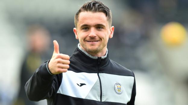 Stephen McGinn: St Mirren captain signs new two-year contract - BBC Sport