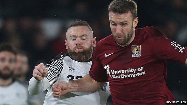Andy Williams: Cheltenham Town sign Northampton Town striker - BBC Sport