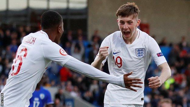 England start U17 European Championship with victory over Israel - BBC ...
