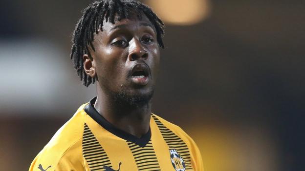 Ade Azeez: Newport County striker ruled out for six months - BBC Sport