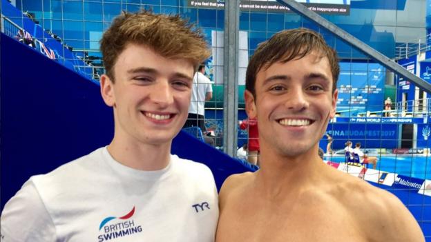 World Aquatics Championships: Tom Daley and Matty Lee reach 10m ...