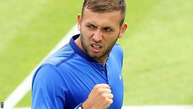 Dan Evans out of Nottingham Open with loss to Pablo Cuevas - BBC Sport
