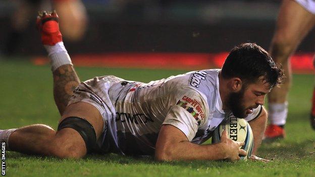 Gareth Evans: Ospreys sign number eight from Gloucester - BBC Sport