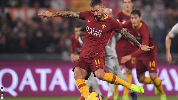 Roma 2-2 Inter Milan: Aleksandar Kolarov rescues point for hosts - BBC ...