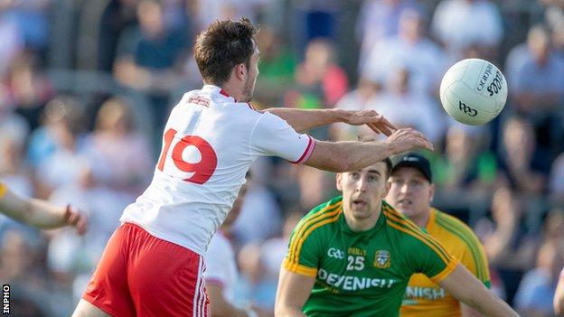 All-Ireland qualifiers: Meath 0-19 Tyrone 2-14 (aet) - BBC Sport
