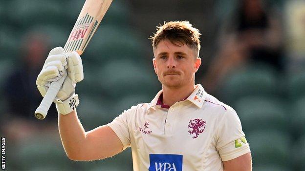 County Championship: Tom Abell century gives Somerset the edge over ...