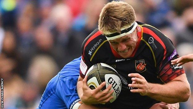 Nic Cudd: Dragons back-row forward faces surgery after knee injury ...