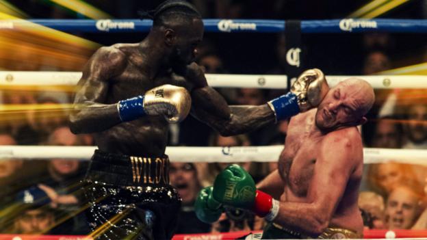 Tyson Fury v Deontay Wilder: A knockdown, a fightback, a heated corner ...