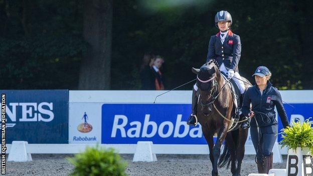 European Para-dressage Championships: Georgia Wilson wins gold in ...