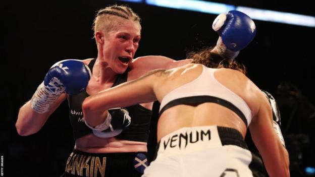 Hannah Rankin faces Logan Holler in Wolverhampton in March - BBC Sport