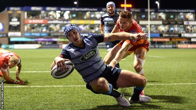 Tom James: Cardiff Blues wing to start friendly after depression battle ...