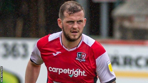 Pierce Sweeney: Exeter City's long-serving defender leaves club after ...