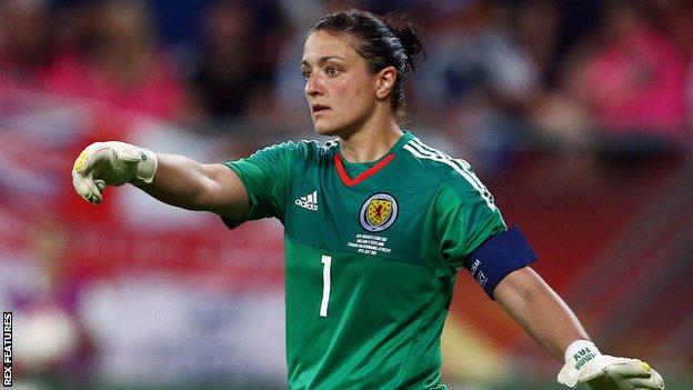 Gemma Fay: Scotland captain and goalkeeper retires from international ...